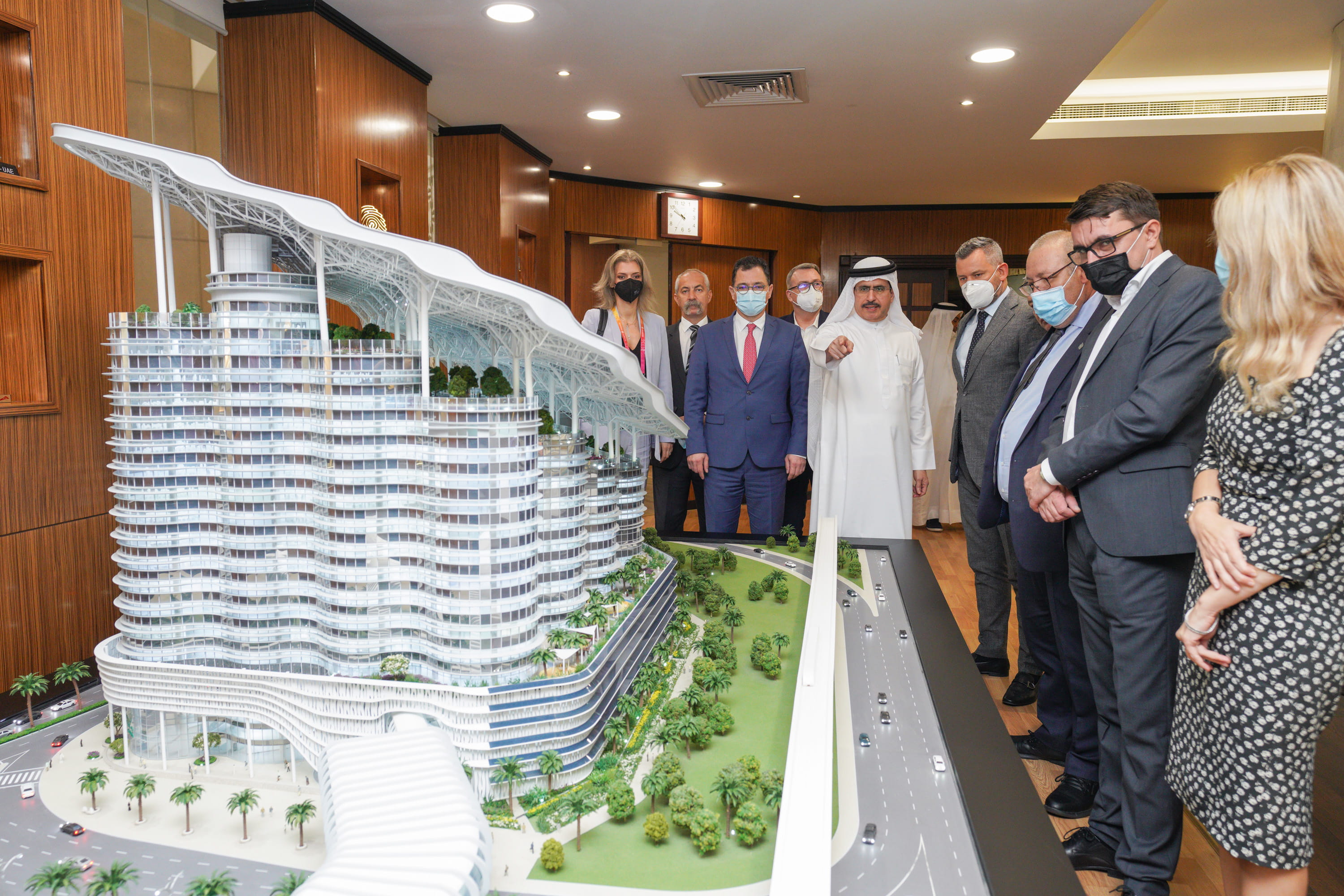 HE Saeed Mohammed Al Tayer welcomes Romania’s Vice President of Senate