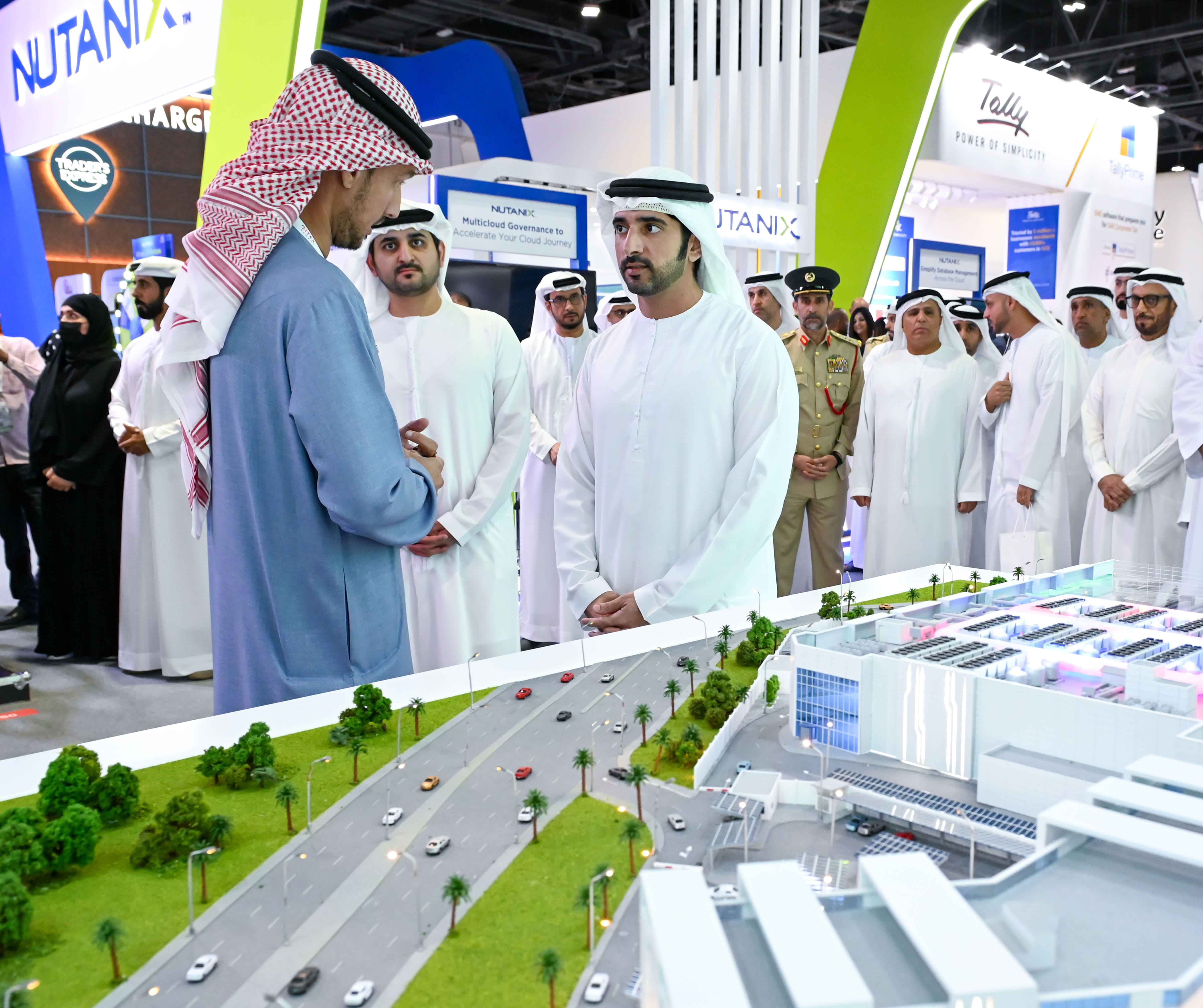 Hamdan Bin Mohammed Tours Gitex Global 2022 On Its Concluding Day