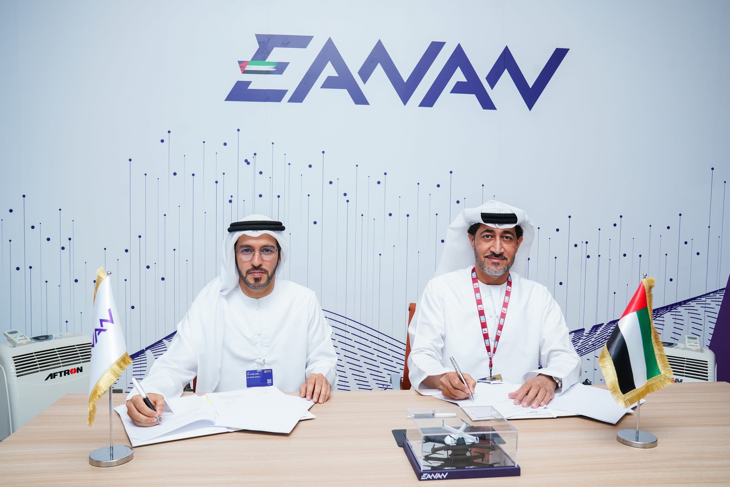Dubai Future Labs signs with UAE tech company Eanan at Dubai Airshow to ...