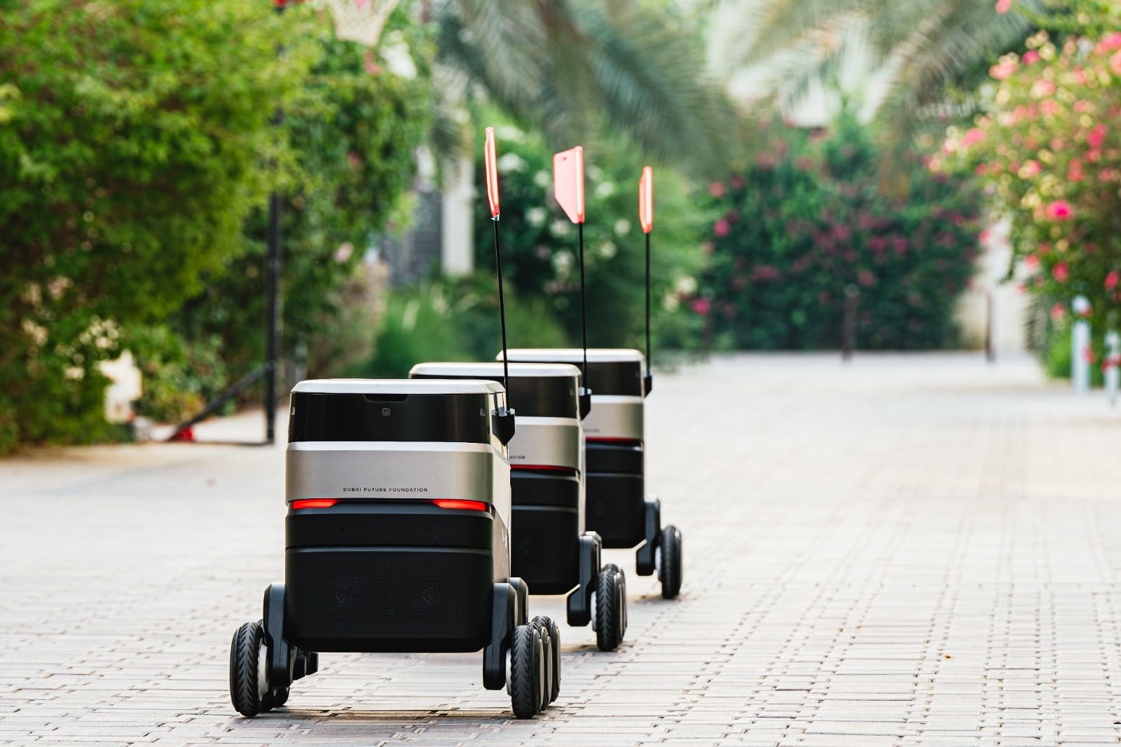 The Sustainable City Dubai Launches Delivery Robots in collaboration ...